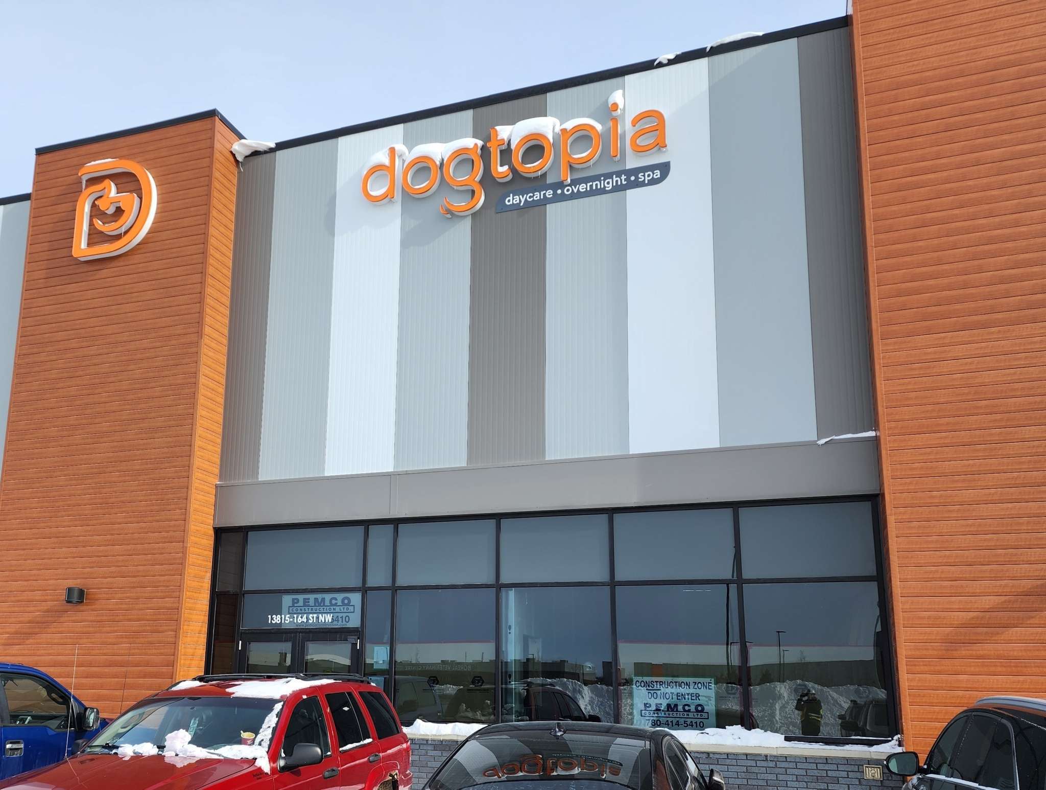Dogtopia 137 Ave Opening Soon! – Pemco Construction Ltd.